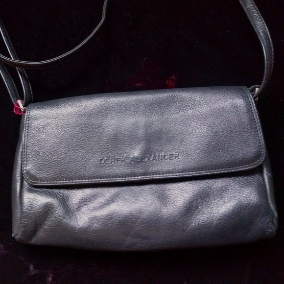 Derek Alexander | Bags | Derek Alexander Vintage Black Leather ...